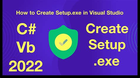How To Create Setup Exe In Visual Studio Tutorial YouTube