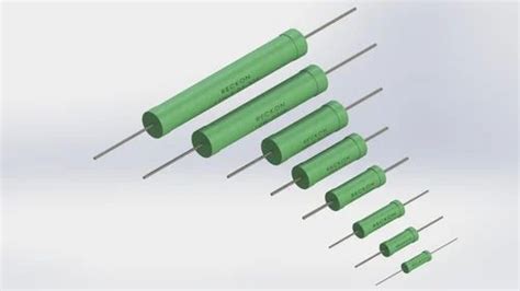 Wire Wound Silicon Coated Resistor Wire Wound Silicon Coated