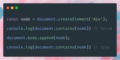 Implementing The Dom Contains Method Dev Community