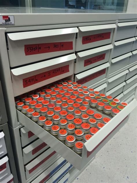 Vial Storage Cabinet Storage Aspects
