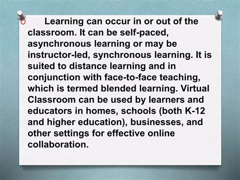 Synchronous And Asynchronous Learning Pptx Web Conferencing Computer Software And Applications