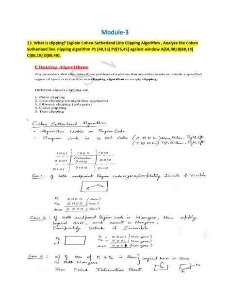 module3 pdf rendering computer graphics multidimensional signal