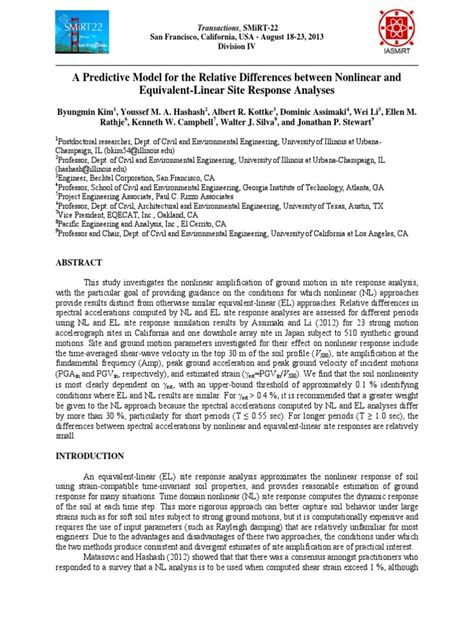 Kim Et Al 2013 A Predictive Model For The Relative Differences