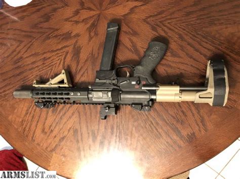 ARMSLIST For Sale Trade 9mm Ar Pistol Binary Trigger