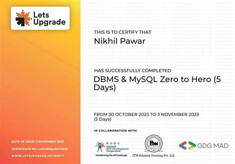 Nikhil Pawar On Linkedin Dbms Mysql Continuouslearning