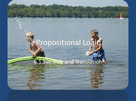 Ppt Propositional Logic Powerpoint Presentation Free Download Id