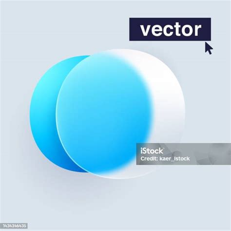 O 유리 모피즘 스타일의 편지 로고 흰색 배경에 벡터가 흐릿한 반투명 아이콘입니다 귀여운에 대한 스톡 벡터 아트 및 기타 이미지 귀여운 그라데이션 그래픽 사용자