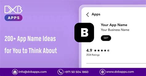 200 App Name Ideas For You To Think About Dxb Apps