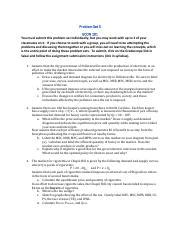 ProblemSet Pdf Problem Set ECON You Must Submit This Problem Set Individually But You