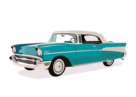 Classic Car Vector Art Icons And Graphics For Free Download