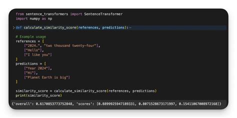 can we evaluate llm predictions with embedding similarity embeddings