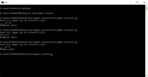 Github Agryashi Rock Paper Scissor Scissors A Python Application