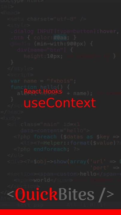 Usecontext Usecontext With Example React Hooks Coding