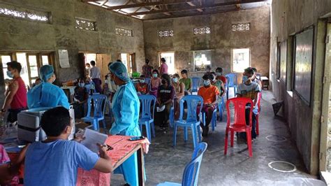 ပုလောမြို့နယ်၊ပလောက်မြို့၊ပြင်ဘုကြီးကျေးရွာအုပ်စုတွင်ကိုဗစ် ၁၉ ရောဂါ ကာကွယ်ဆေး ဒုတိယအကြိမ် ထိုးန