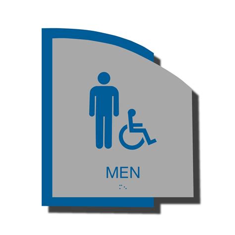 Ada Sign Men Hpd Signs Men Restroom Sign Hpd Signs The Official