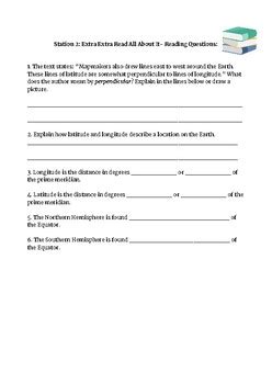 Latitude Longitude Interactive Lab By Leung S Lab TpT