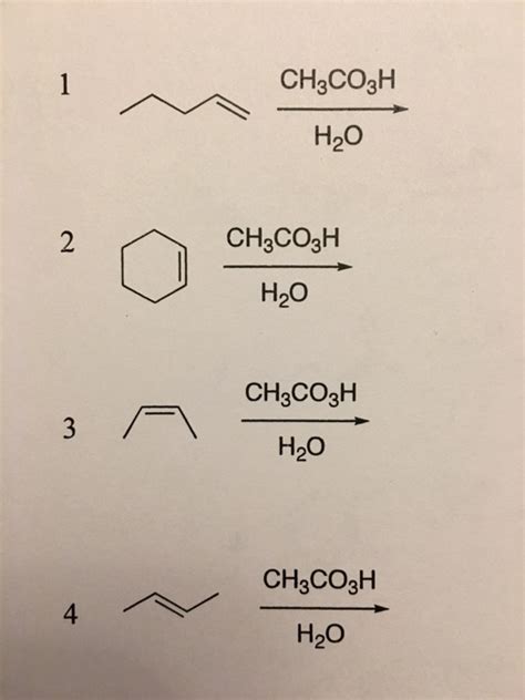 Solved How Do You Predict The Products Of The Following Chegg Com