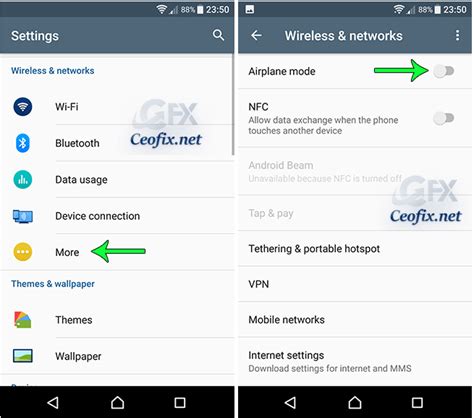 Enable Or Disable Airplane Mode On Android