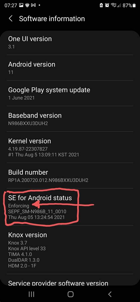 Is Selinux Flag Giving A False Positive · Issue 183 · Scottyab
