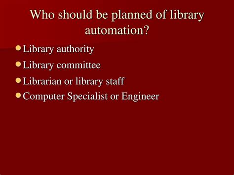 ppt library automation planning and implementation powerpoint