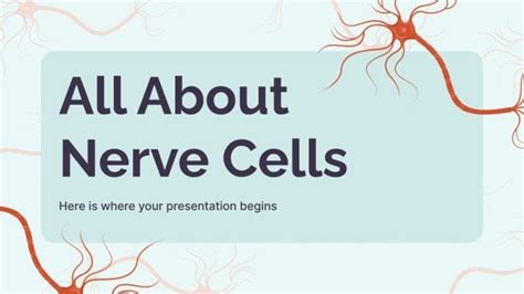 Free Templates About Neurology For Google Slides PowerPoint
