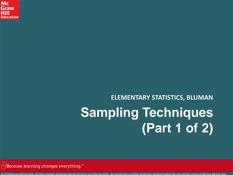 SOLUTION Sampling Techniques Part Of Studypool