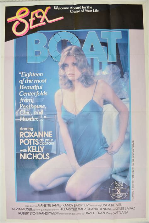 “sex Boat” Original One Sheet Poster Film Poster Movie Poster