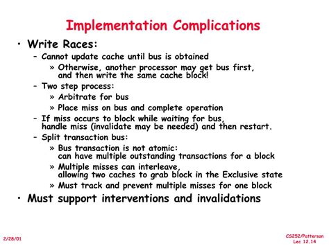 Ppt Cs162 Computer Architecture Lecture 15 Symmetric Multiprocessor