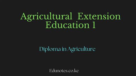 Extension Education Agriculture At Douglas Wilder Blog