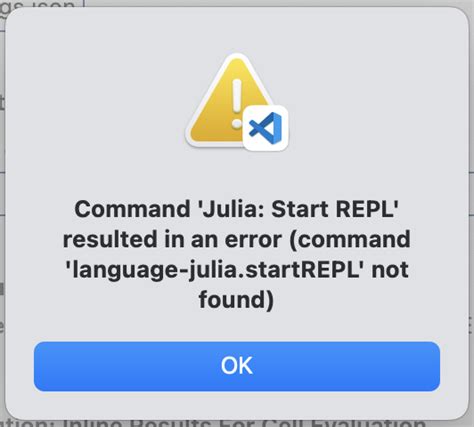 Julia Start Repl Does Not Work On Remote Server Vs Code Julia Programming Language