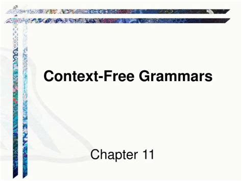 Ppt Understanding Rewrite Systems And Grammars Powerpoint Presentation Id