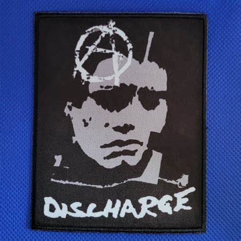 Discharge Face Patch Punk Rock Shop