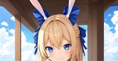Bunnygirl 金髪貧乳バニーちゃん から島のイラスト Pixiv