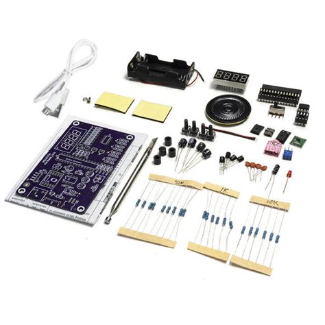 Radio Assembly Kit Frequency Modulation Circuit Board Microcontroller Diy Electronic Production