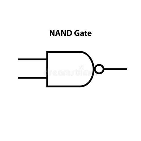 Nand Gate Stock Illustrations 190 Nand Gate Stock Illustrations