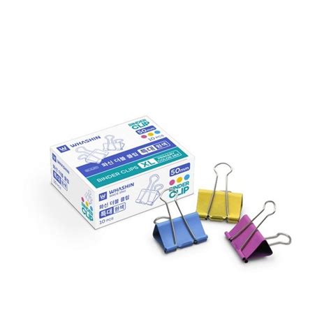화신 더블클립 특대 50mm 10pcs 홈플러스 택배배송