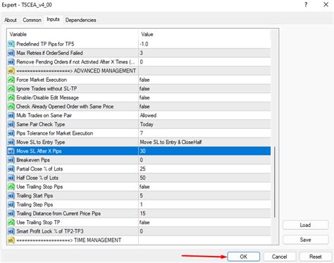 How To Set My Targeted Pips To Close Half Trade And Move Sl To Entry