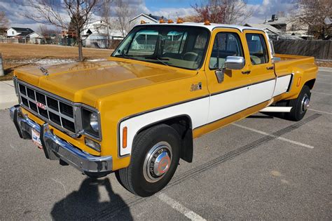 1978 Gmc C3500 Sierra Classic Crew Cab Dually 454 For Sale On Bat Auctions Sold For 30 250 On