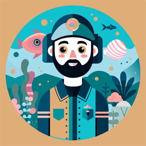 Manager Vector Flat Style Illustration Premium Ai Generated Vector