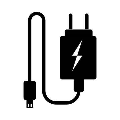 Premium Vector Phone Charger Icon