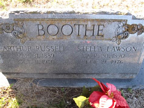 Stella Lawson Boothe 1890 1976 Monumento Find A Grave