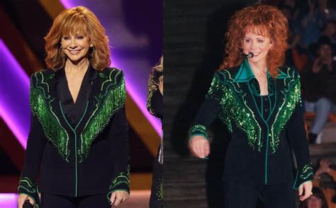 Reba Mcentire Revives Her 1995 Look For 2022 Cma Awards Country Now