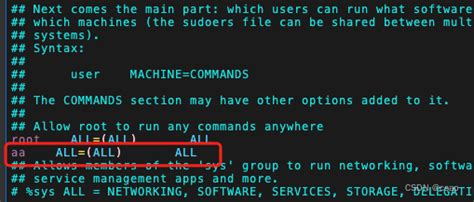 Linux创建用户并赋予root权限 Csdn博客