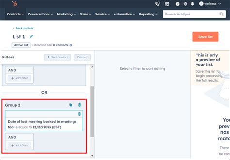 How To Create A List In HubSpot