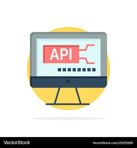 Computer Code Coding Education Abstract Circle Vector Image