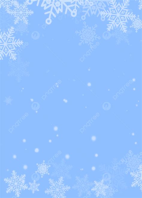 Blue Simple Geometric Creative Snowflake Winter Background Blue Simple Geometric Background