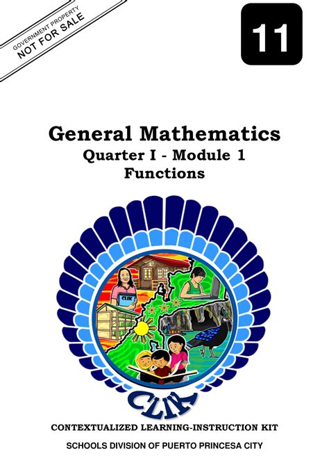 General Mathematics 11 Q1 Mod1 Functions V1 1 1 1 Final Final Contextualized Learning