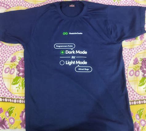 Got A T Shirt From Geeksforgeeks For Solving Potd Rakesh Naskar Posted On The Topic Linkedin