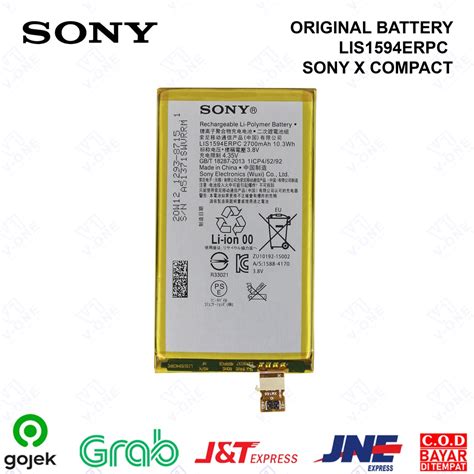 Jual Baterai Battery Original Sony Xperia X Compact Lis Erpc Shopee Indonesia