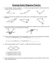 ACT Drawing Vector Diagrams Practice Pdf Drawing Vector Diagrams Practice For Each